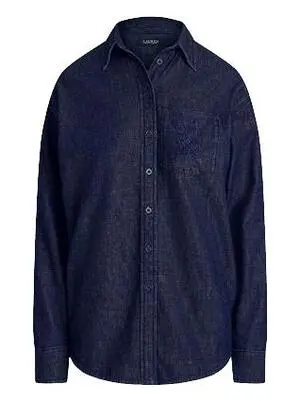 Ralph Lauren Relaxed Fit Denim Shirt - Blue