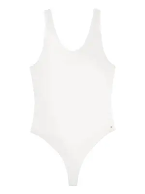 ANINE BING Ginny Bodysuit - White