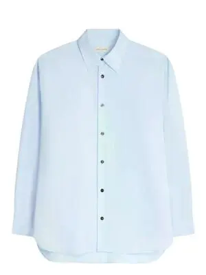 Dries Van Noten Cotton Shirt - Blue