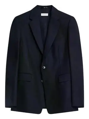 Dries Van Noten Wool Blazer - Blue