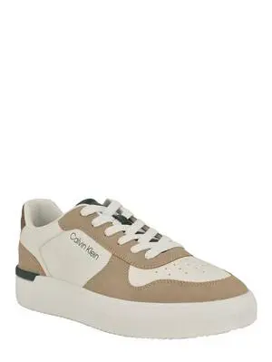 Calvin Klein Brayton Sneaker - Light Natural/ Green