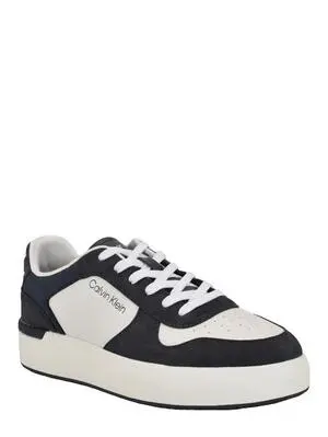 Calvin Klein Calvin Klein Brayton Sneaker Lunar Rock/blanc De Blanc