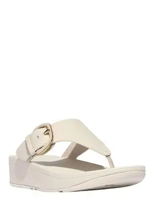 Fitflop FitFlop Lulu Buckle Flip Flop Paris Beige