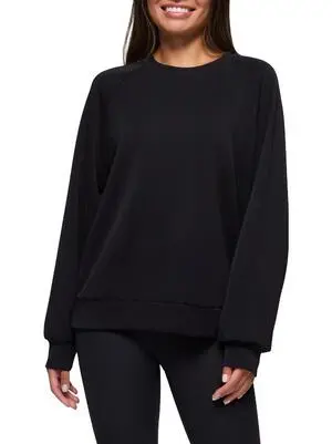 Prana Shea Crewneck Sweatshirt - Black