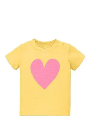 PRIMARY Baby Heart Tee - Sunlight Heart