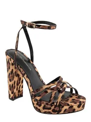 Bcbgmaxazria Orisa Platform Sandal - Leopard
