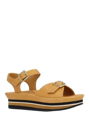 L'AMOUR DES PIEDS L'Amour Des Pieds Vardant Platform Sandals Lioness