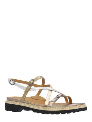 L'AMOUR DES PIEDS L'Amour Des Pieds Danilo Sandal Metallic