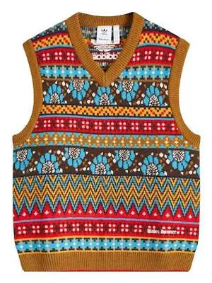 Adidas X Wales Bonner Knitted Vest - Multicolor