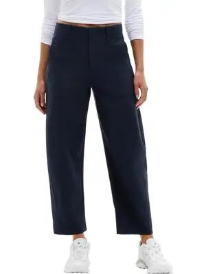 Athleta High-rise Barrel Leg Pants - Navy