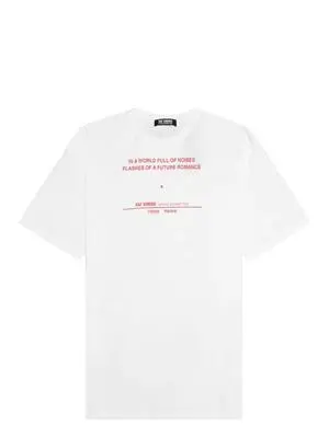 Raf Simons Tour T-shirt - White