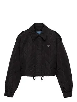 Prada Lightweight Re-nylon Blouson Jacket - Black