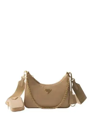 Prada Re-nylon Bag - Brown