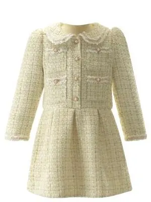 RACHEL RILEY Tweed Dress - Beige