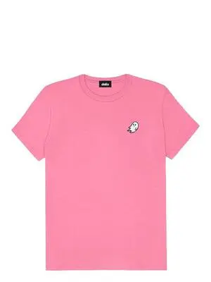 DALIX Ghost Relaxed Tee - Charity Pink
