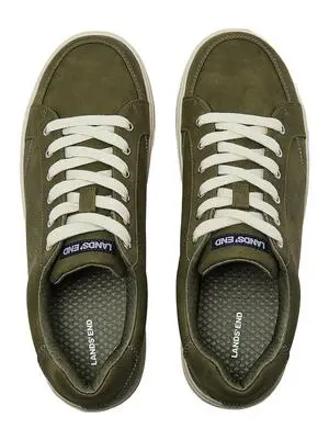LANDS' END Lands' End All Day Comfort Sneakers Sunwashed Olive