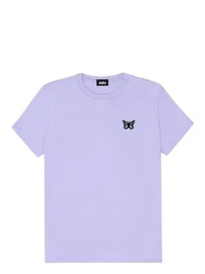 DALIX Butterfly Relaxed Tee - Dark Lavender