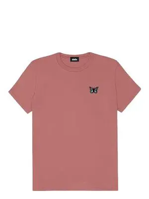 DALIX Butterfly Relaxed Tee - Mauve