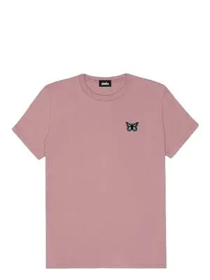 DALIX Butterfly Relaxed Tee - Orchid Purple