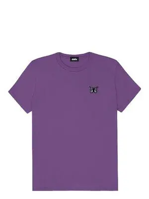 DALIX Butterfly Relaxed Tee - Purple