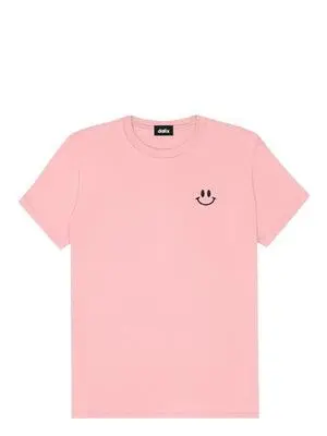 DALIX Smile Face Tee - Pink