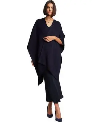 Voz Voz Alpaca Duster Navy