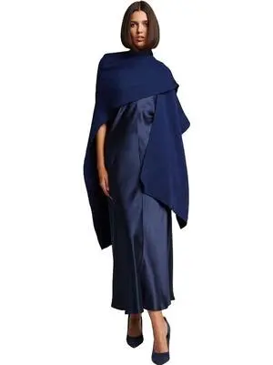 Voz Voz Alpaca Duster Royal Blue