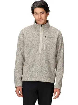 MARMOT Marmot Drop Line Half Zip Fleece Jacket Birch Bark Heather