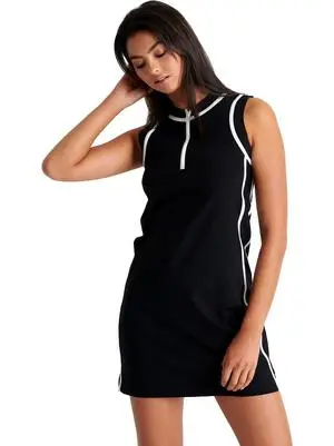 Shan Lycra Sporty Dress - Black