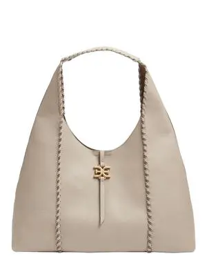 Sam Edelman Sylvia Leather Hobo Bag - Taupe