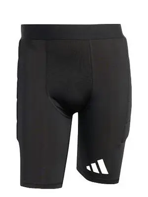 Adidas Squadra 25 Goalkeeper Padded Short Leggings - Black/white
