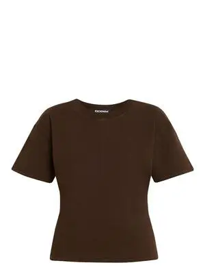 EB DENIM EB DENIM Eero Slim Fit T-Shirt Brown