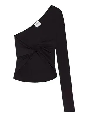 COURREGES Asymmetrical Top - Black