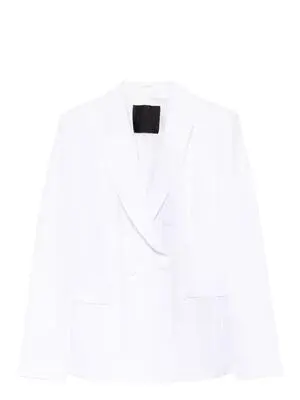 Liu Jo Double-breasted Blazer - White