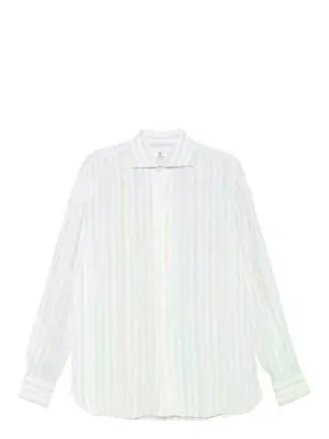 LUIGI BORRELLI Striped Shirt - White