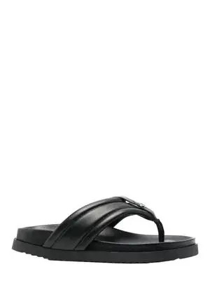 Patrizia Pepe Fly Slides - Black