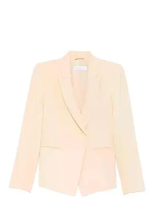 Patrizia Pepe Crepe Blazer - Orange