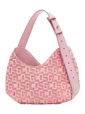 Gcds Small Twist Shoulder Bag - Pink