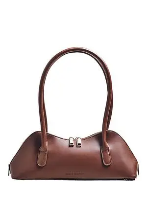 MELIE BIANCO Dakota East West Shoulder Bag Chocolate