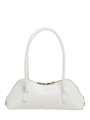 MELIE BIANCO Dakota East West Shoulder Bag - White