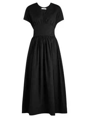 FAITHFULL THE BRAND Faithfull The Brand Auve Cotton Midi Dress