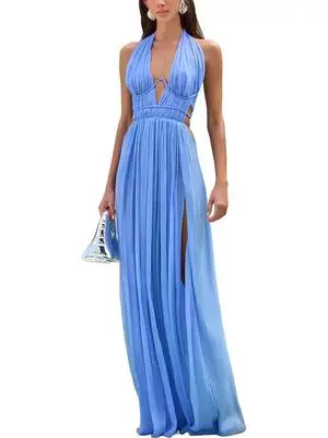 Cult Gaia Aashvi Gown - Blue