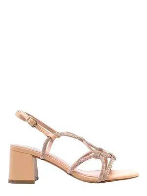 BIBI LOU 60mm Liv Sandals - Neutrals