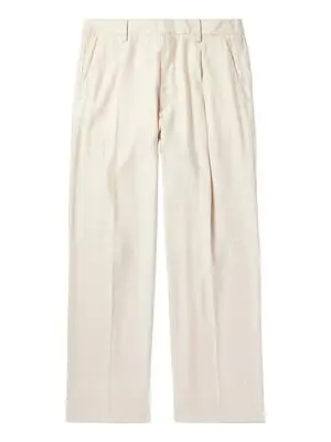 Nn07 Kay 1808 Straight-leg Trousers - Neutrals