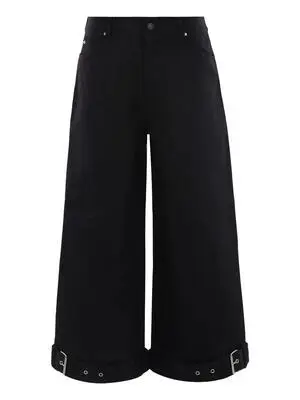MELITTA BAUMEISTER Melitta Baumeister Belted Cropped Jeans