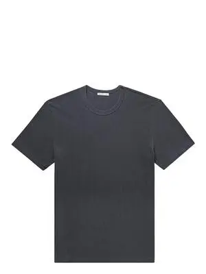 JAMES PERSE Combed Cotton-jersey T-shirt - Blue