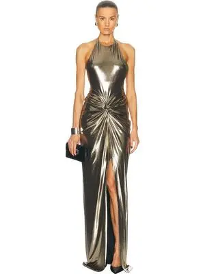 Retrofete Anida Dress - Metallic Pewter