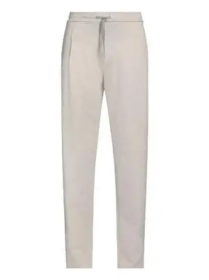A PAPER KID Man Pants White Size S Cotton Grey
