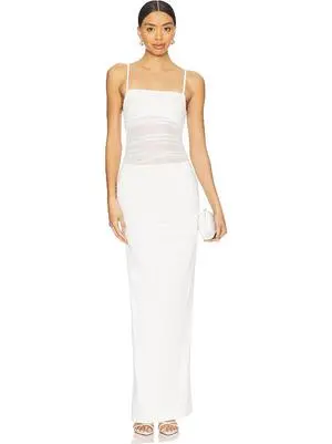 Superdown Celeste Maxi Dress - White