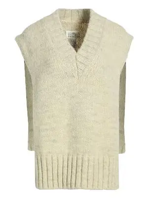 MAISON MARGIELA Sleeveless Knit Top - Sage Green